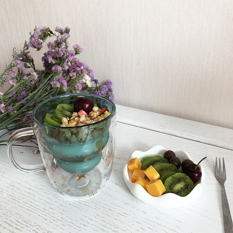 Star Wishing Cup Double Glass Boys And Girls Gifts Couples Cup Office ...