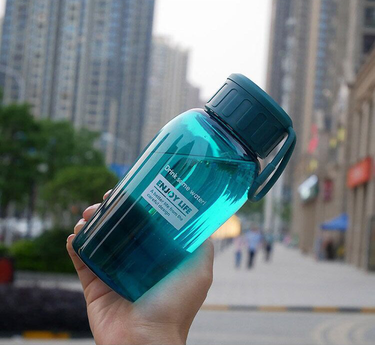 Personality Trend Creative Plastics Portable Water Bottles Students ...